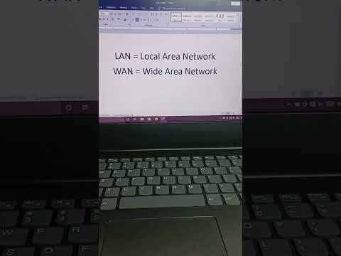 LAN and WAN meaning in networking