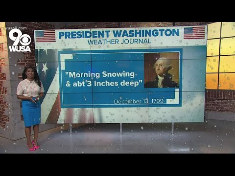 President George Washington kept a weather journal | Weather 101