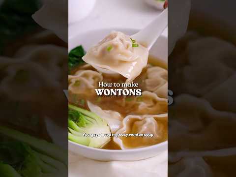 Easy Homemade Wontons 🥟