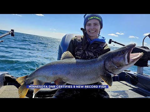Minnesota DNR certifies 9 new record fish