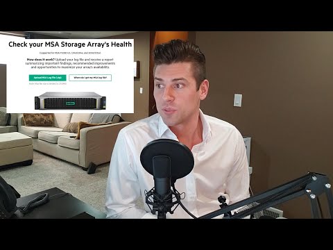 HPE MSA Array Health Check