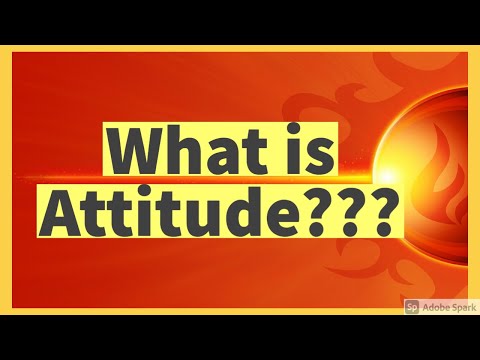 What is attitude in psychology ? Attitude influences behavior Explained
