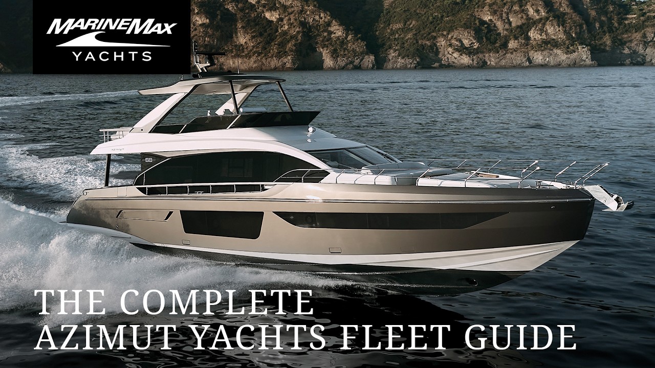 The COMPLETE Azimut Yachts Fleet Guide | Explained by Federico Ferrante