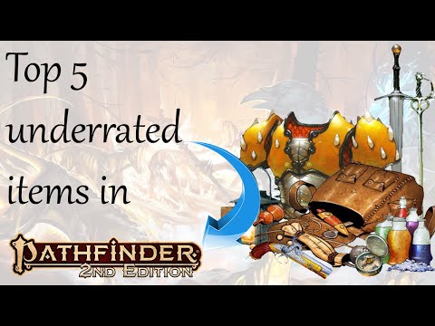 Top Five Underrated (low level) Items in Pathfinder 2e