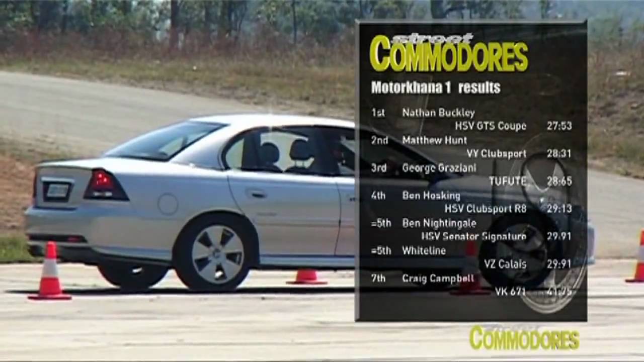 HSV GTS Coupe vs Street Commodores challenge - Part 1