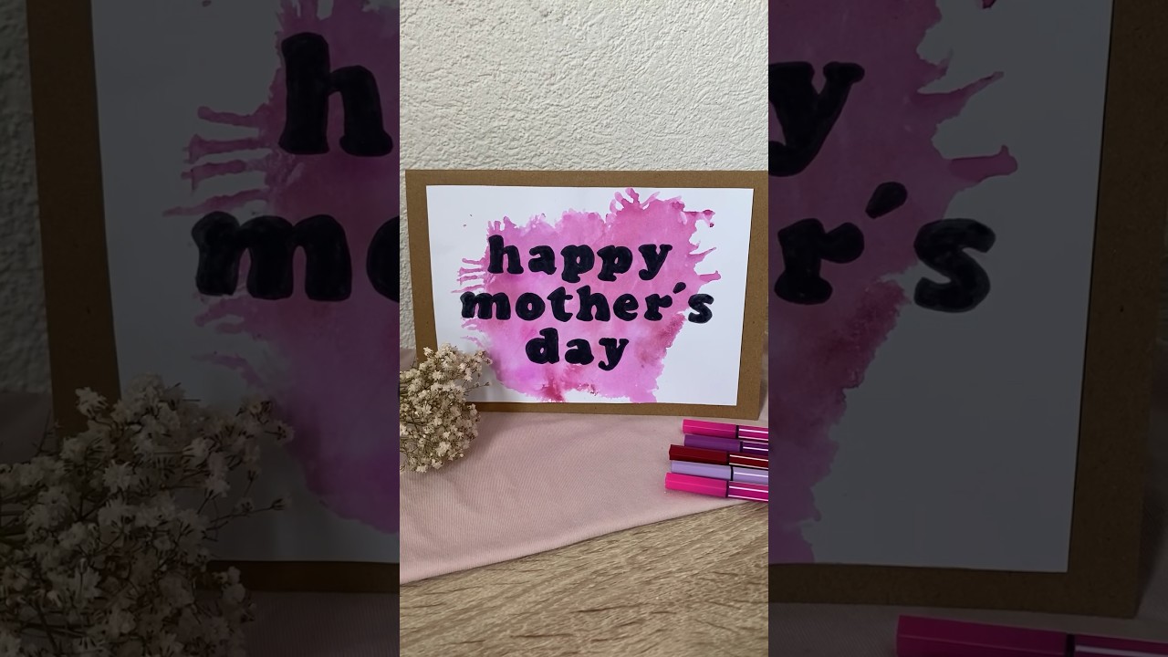DIY Muttertagskarte💕💌 #diy #basteln #muttertag