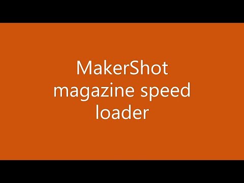 MakerShot magazine speed loader for Smith & Wesson 9mm shield plus