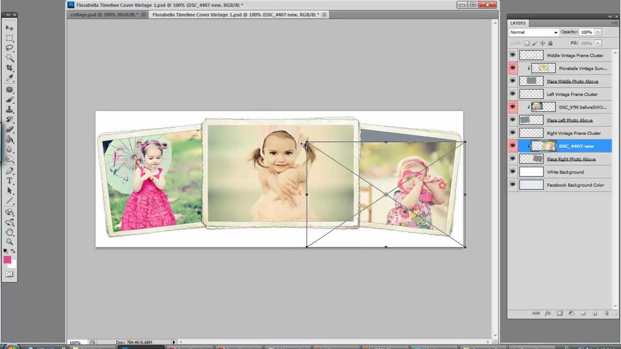 FREE Facebook Timeline Cover Templates by Florabella