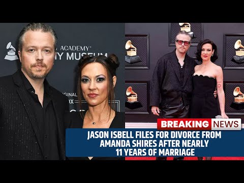 Jason Isbell Files for Divorce from Amanda Shires After Nearly 11 Years of Marriage