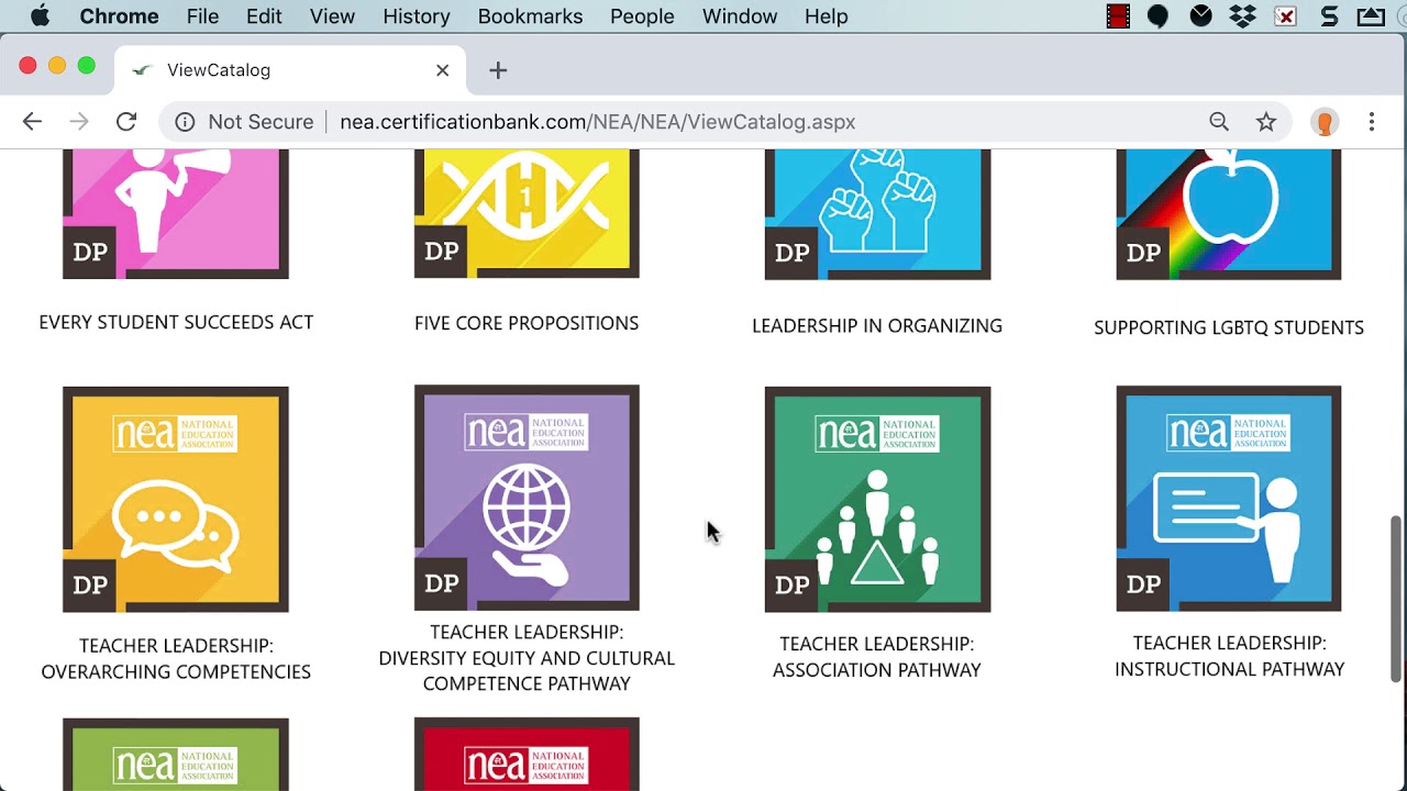 How to Find an NEA Micro-Credential