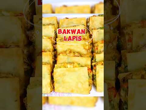 ide jualan Bakwan Lapis 1000an 😍 #bakwansayur #idejualan #kulitpangsit #olahankulitpangsit