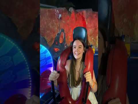 slingshot ride girl puppy out #shorts #shortvideo