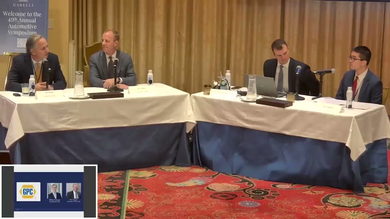 Genuine Parts Company (GPC) - Will Stengel, President & CEO; Bert Nappier, EVP & CFO