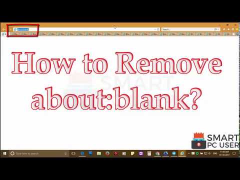 What is About:Blank and How to Remove it?🙄