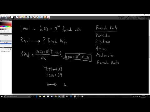 Formula Units and Moles