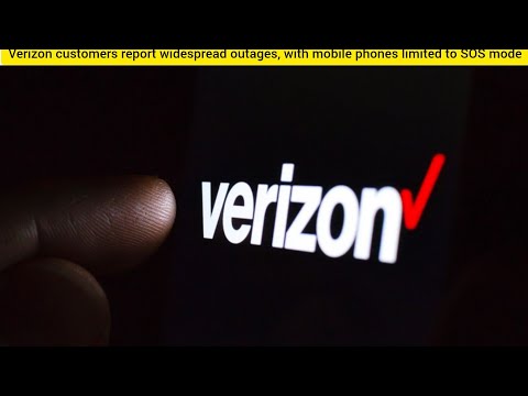 News Update : Verizon Outage: Phones Stuck in SOS Mode!