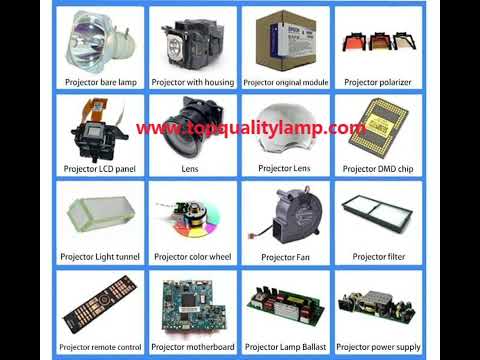 LCD/DLP projector lamps and spare parts are in big stocks