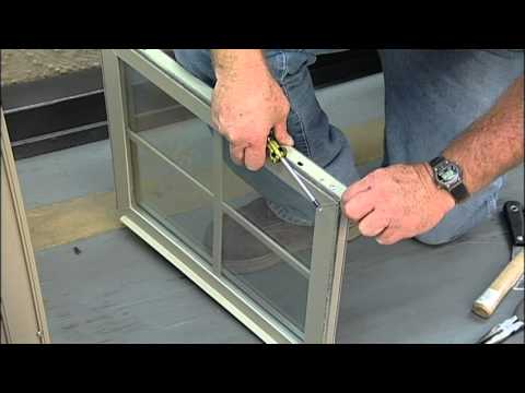 MI Windows and Doors How To Video: HomeMaker II Single Hung Pivot Pin Replacement