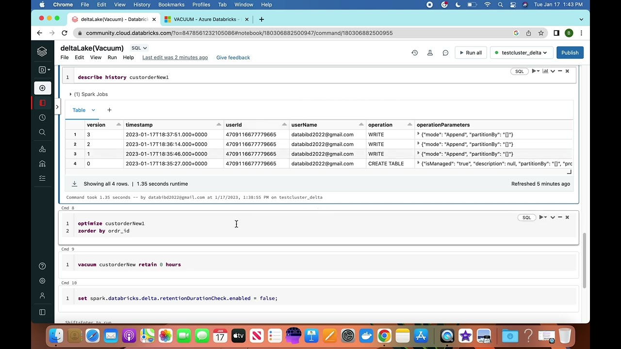 Databricks: VACUUM Command| Use of Vacuum command
