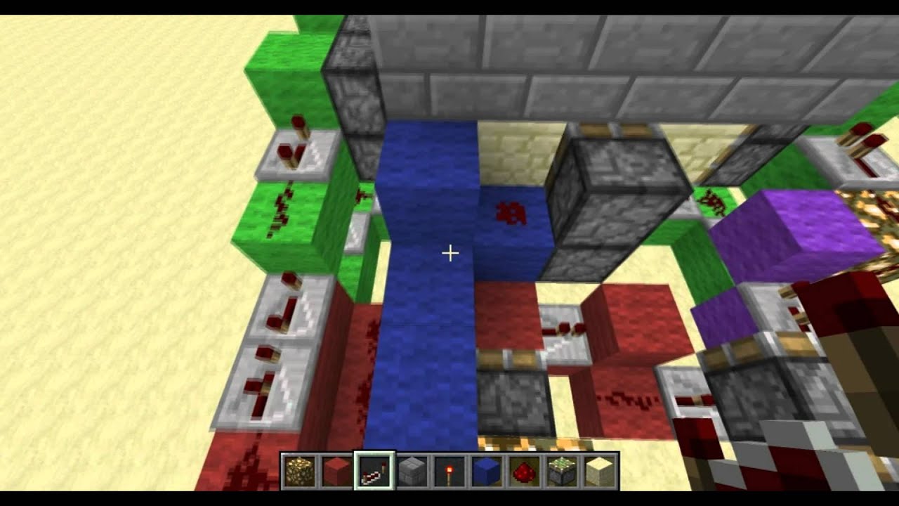 3x3 Hidden Piston Trapdoor *TUTORIAL* Super Compact! Super Fast!