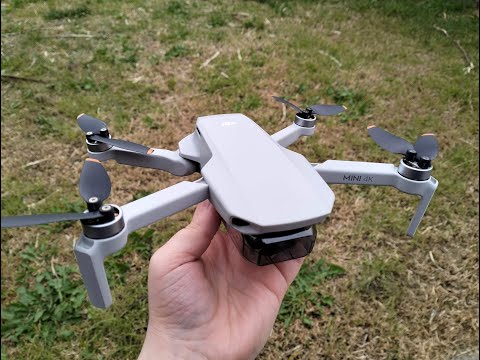 DJI Mini 4K gimbal test in STRONG wind