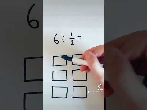 Dividing by a half