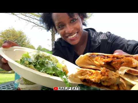 Day in the Life Cheesy Chipotle Supreme Loaded Tacos Real Mukbang 먹방 Eating Show