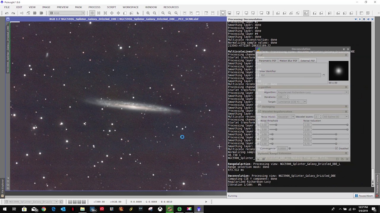 EP63 - Processing NGC5906 - The Splinter Galaxy