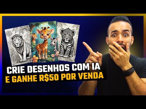 Como Criar Livros Para Colorir e Ganhar Dinheiro na Internet