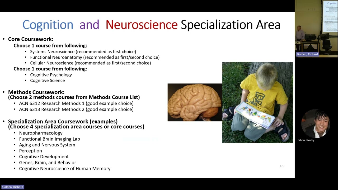 Introduction to Master’s Program in Applied Cognition and Neuroscience Video