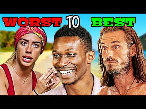 Every Survivor 50 Player Worst to Best
