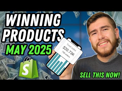 Top 5 Winning Products To Sell NOW (May 2025) | Shopify Dropshipping Trends