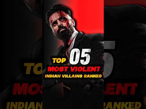 Top 5 Indian Villains in movies ft. Marco #shorts