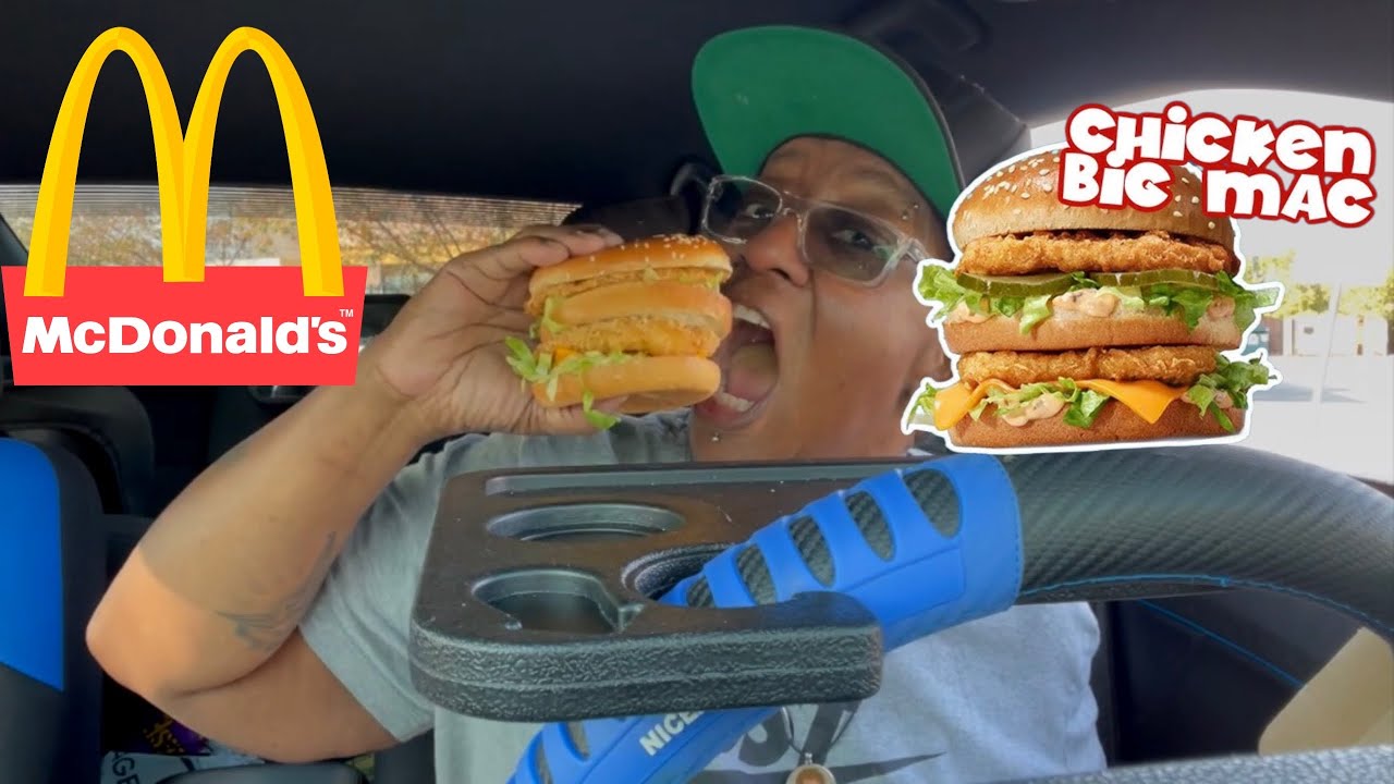 LET’S EXPLORE THE CHICKEN BIG MAC!!! MCDONALDS…..