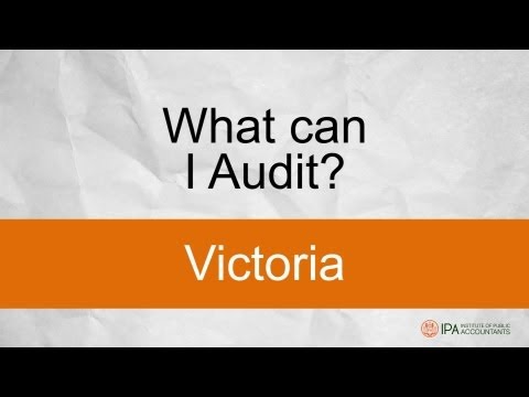 What Can I Audit - VIC