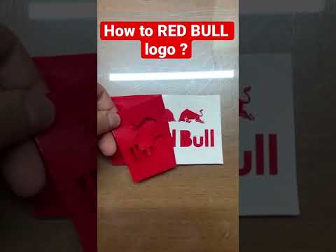 HOW TO MAKE RED BULL LOGO ? ๐ฅ
