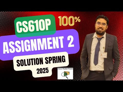 CS610P Assignment 2 Spring 2025 Solution | Static Routing packet tracer | Wireshark Traffic Capture