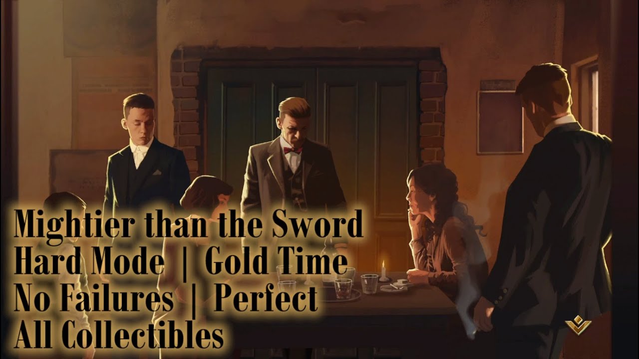 Peaky Blinders Mastermind | Mission 10 | Hard | Gold Time | All Collectables | No Failures | Perfect