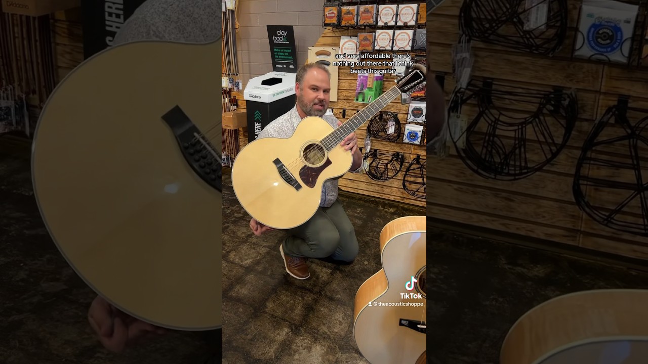 This is the BEST all around 12 string guitar!#guitar #12stringguitar #bestguitar #eastmanguitars