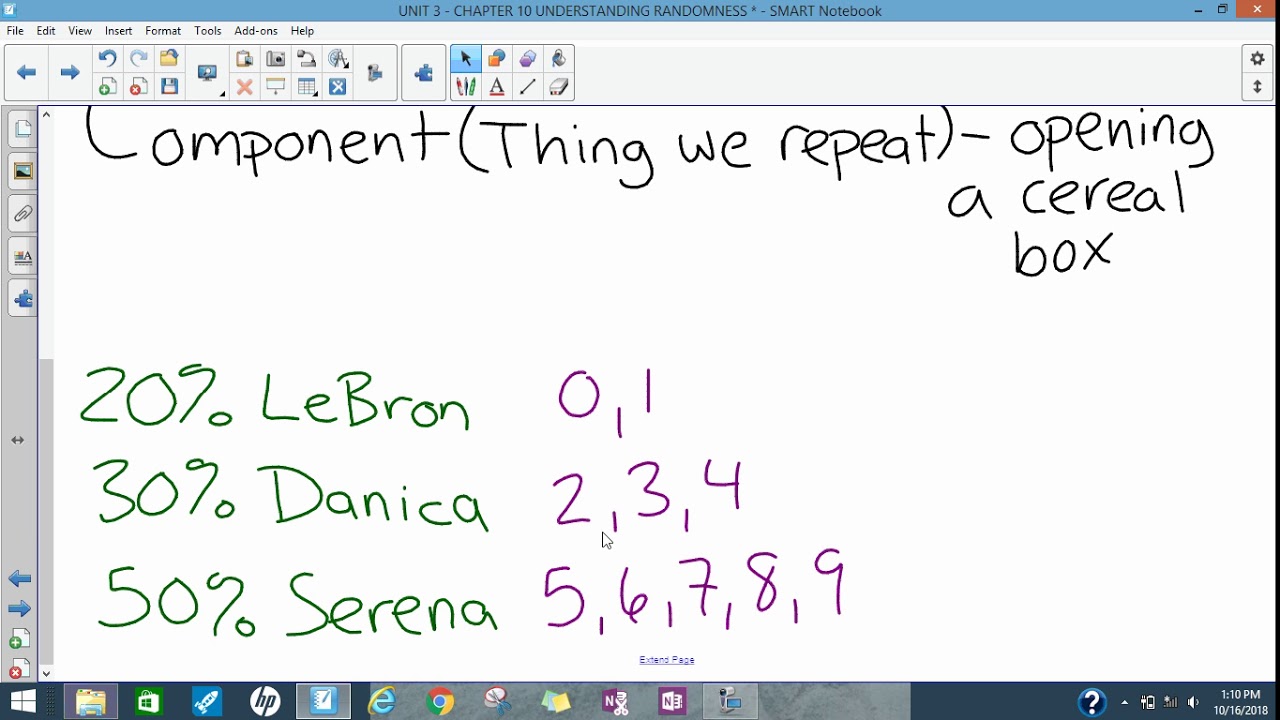UNIT 3   CHAPTER 10 UNDERSTANDING RANDOMNESS