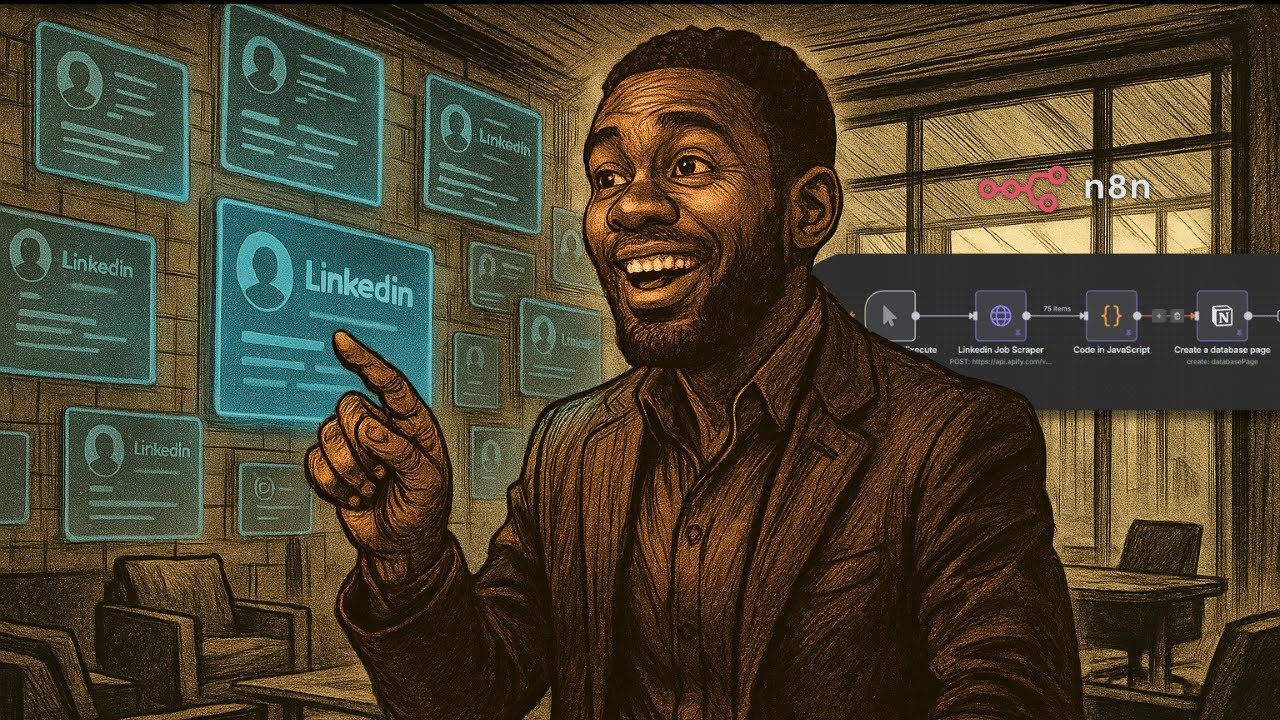 This Linkedin Jobs Scraper Changed My Life (N8N Tutorial)