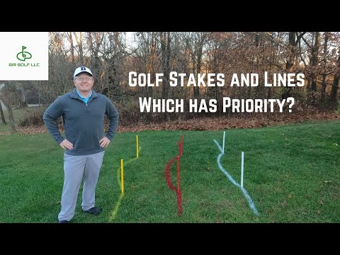 Golf Stakes and Lines