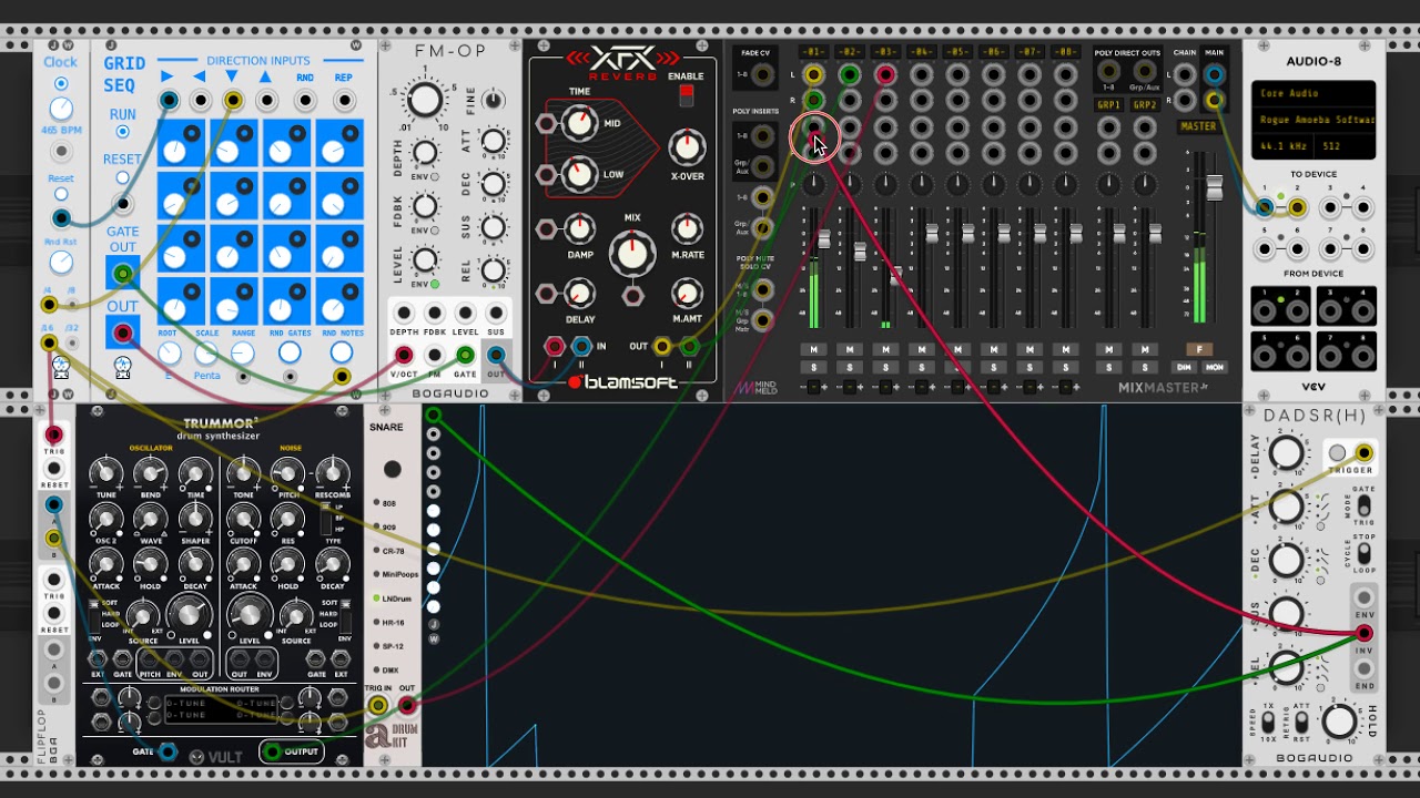 sidechain effect - VCV Rack