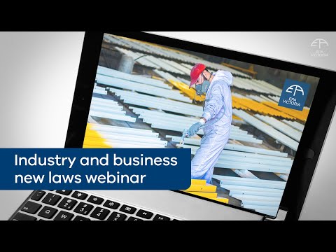 Understanding your risks and duty to protect the environment - A session for business and industry