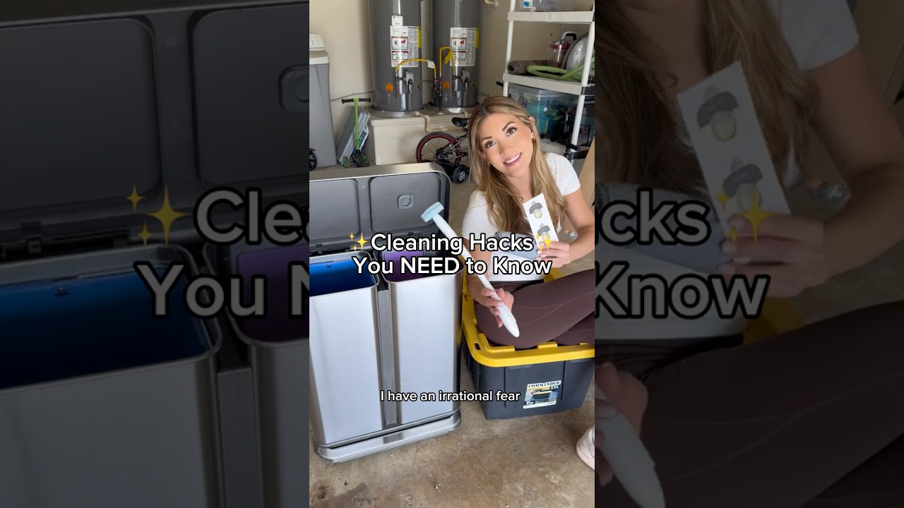 5 CLEANING HACKS YOU NEED TO KNOW 2025 #cleaninghacks #momlife