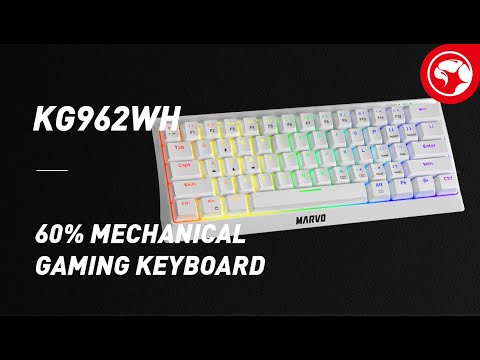 Marvo KG962G WH Wired Gaming Keyboard Price in BD | RYANS