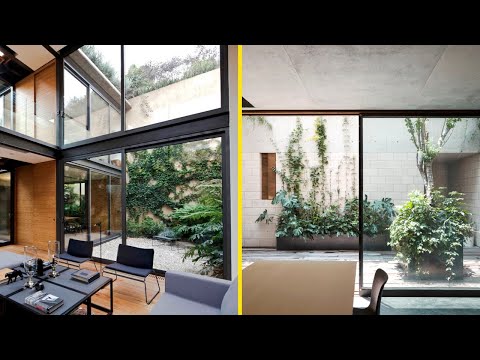 50+ Best Modern Courtyard Design Ideas - Inspiring Indoor Courtyard!