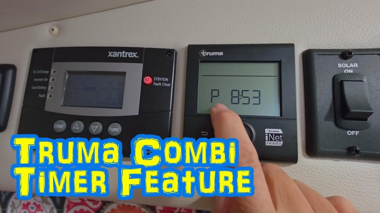 Truma Combi Timer - Feature So Simple to Use