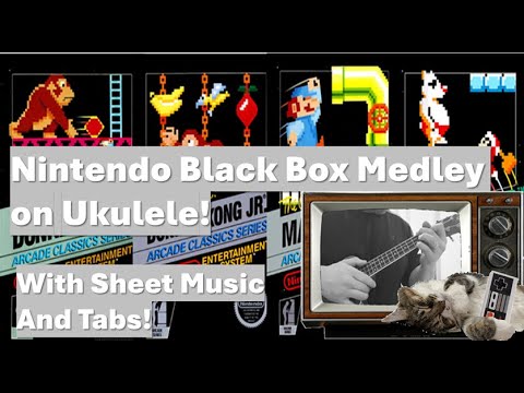 NES BLACK BOX GAMES on the UKULELE!
