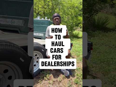 "How to Start Car Hauling for Dealerships: A Beginner's Guide” #carhauling #carhauler #noncdl